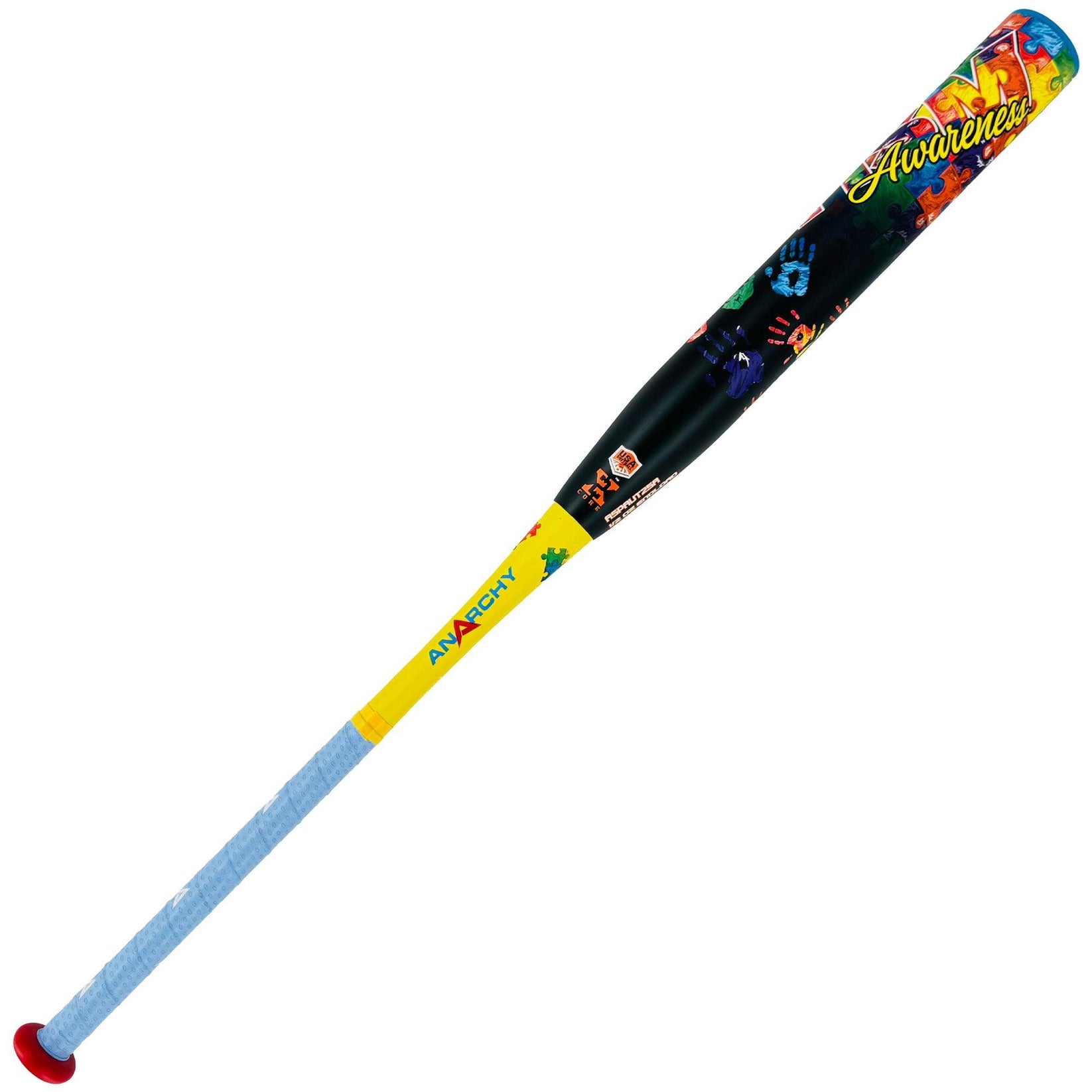 2025 Anarchy Autism Awareness End Load USA/ASA Slowpitch Softball Bat ...